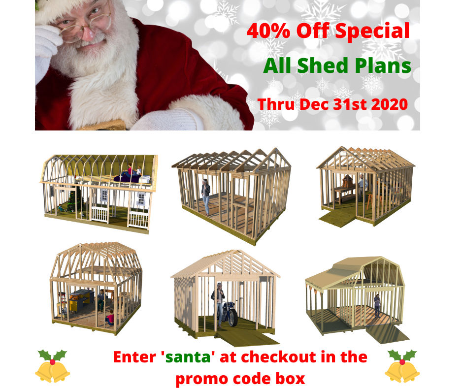 How to Build a Shed, Shed Designs, Shed Building Plans